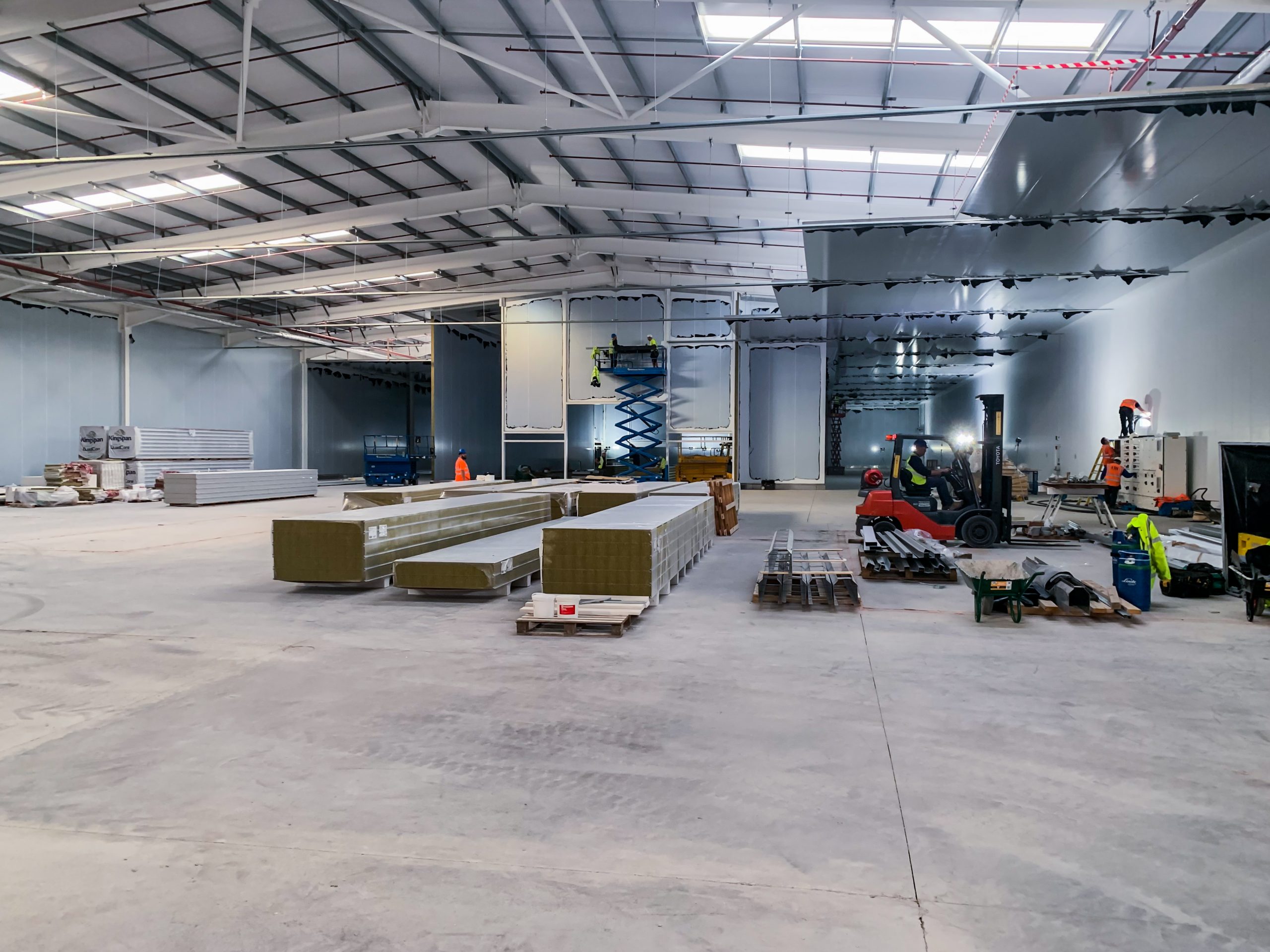 Fire Wall Construction - Demeva Refrigeration